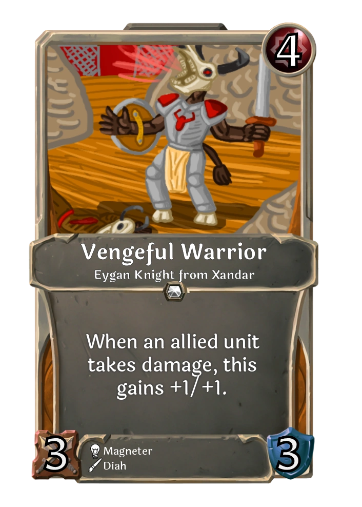 Vengeful Warrior - Official Collective Wiki