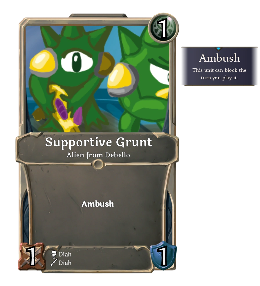 Supportive Grunt - Official Collective Wiki