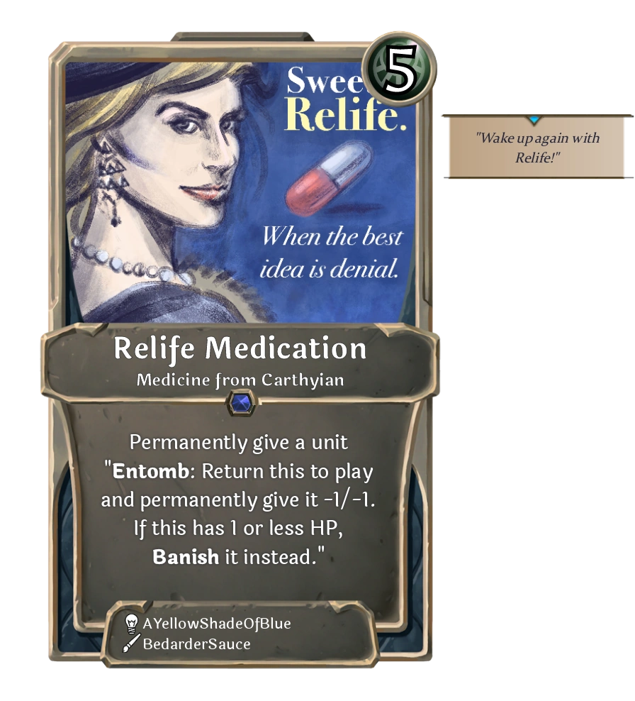Relife Medication - Official Collective Wiki