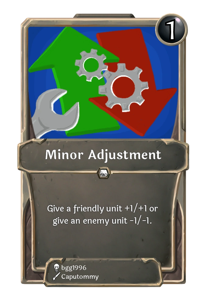 Minor Adjustment - Official Collective Wiki