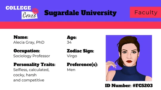 Alecia Gray, PhD. | College Craze Wiki | Fandom