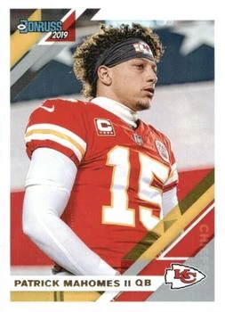2019 Donruss Patrick Mahomes II (No.1V) | American Football Wiki | Fandom