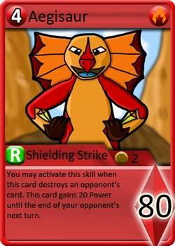 Aegisaur | Collision Course Wiki | Fandom