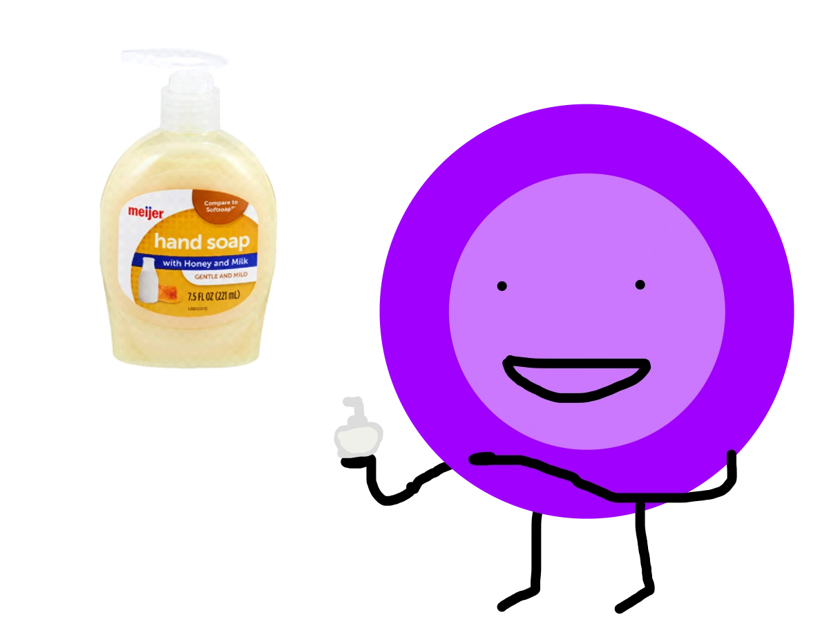 Meijer hand soap with honey and milk gentle and mild | Color object thing idk name Wiki | Fandom
