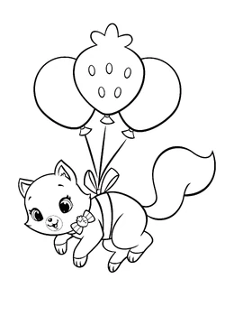 coloring pages the world of strawberry shortcake