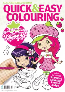 shortcake coloring book