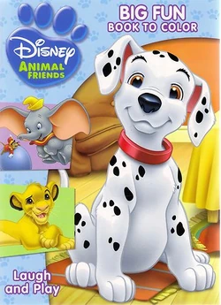 disney animal friends coloring book