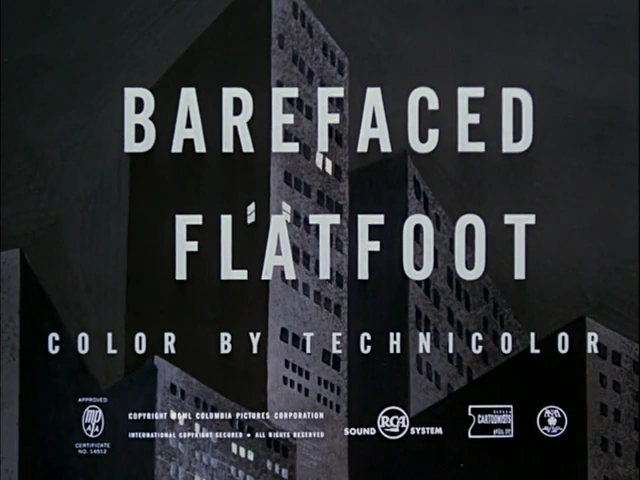 Barefaced Flatfoot | Columbia Cartoons Wiki | Fandom