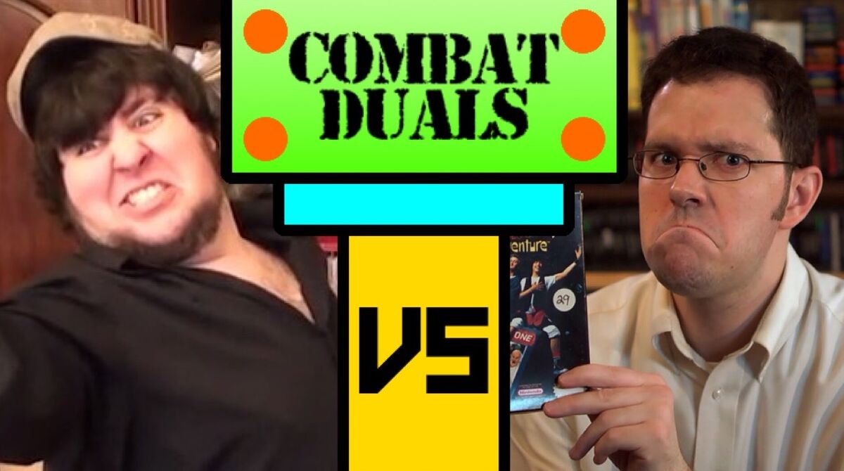 Jontron Vs The Angry Video Game Nerd Combat Duels Wikia Fandom