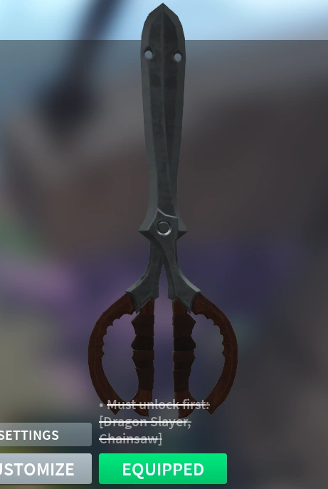 Scissor Blades | Combat Warriors Wiki | Fandom