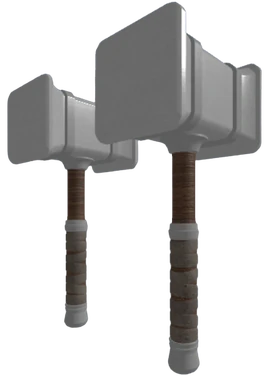 Dual Hammers | Combat Warriors Wiki | Fandom