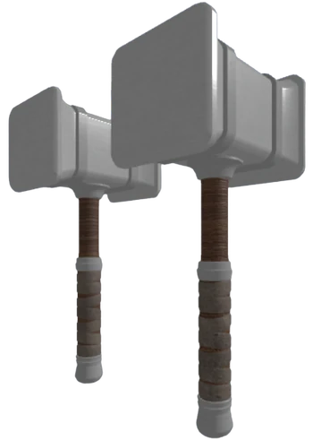 Dual Hammers | Combat Warriors Wiki | Fandom