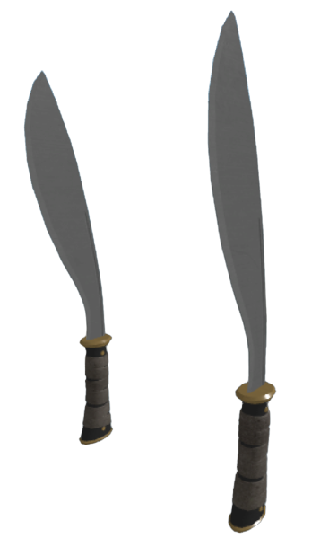 Dual Machetes | Combat Warriors Wiki | Fandom