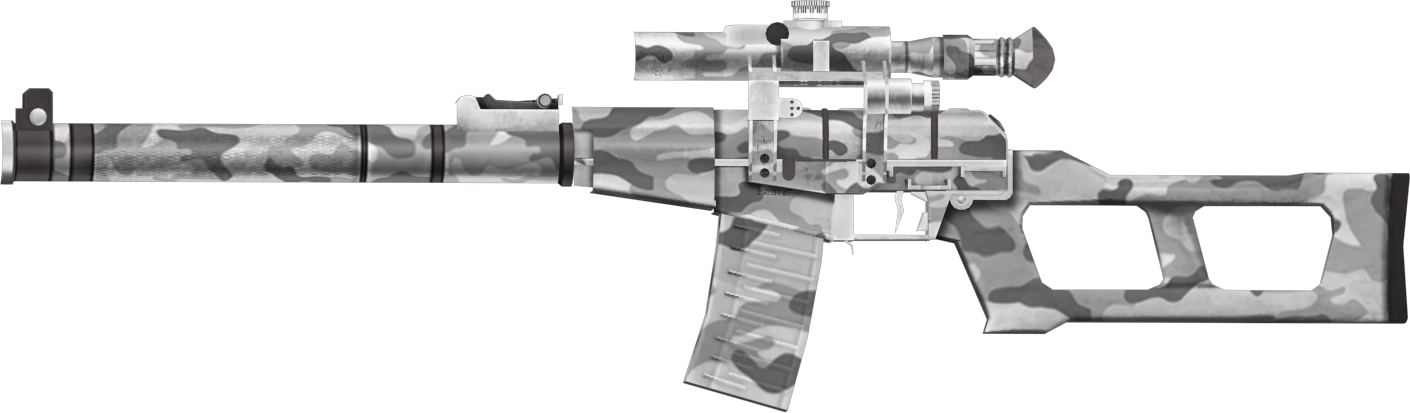 Snow Camo Guns