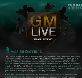 GM Live Event - CAEU | CAWiki | Fandom