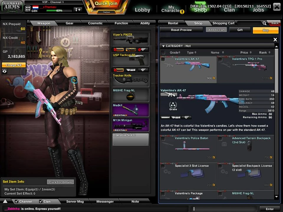 Valentine's AK-47 | CAWiki | Fandom