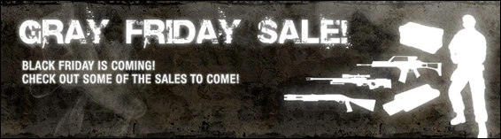 Gray Friday Sale | CAWiki | Fandom
