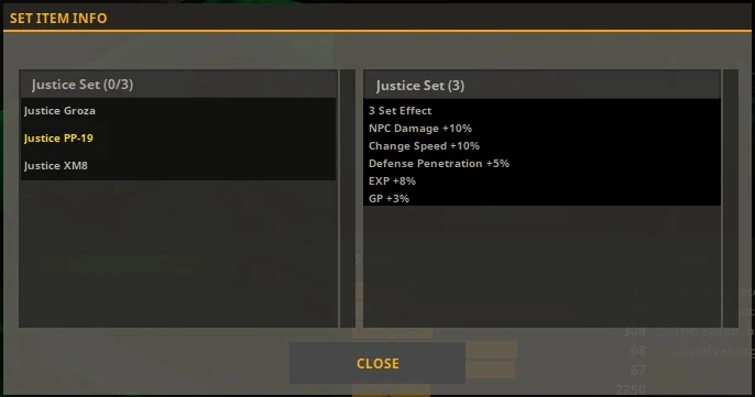 Justice Set | CAWiki | Fandom