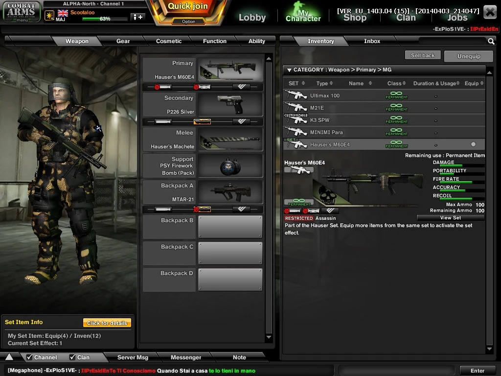 Hauser's M60E4 | CAWiki | Fandom