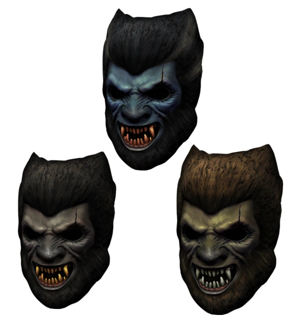 Werewolf Mask (Blue) | CAWiki | Fandom