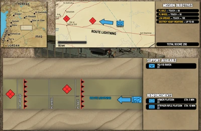 Route Lightning (campaign mission) | Combat Mission Wiki | Fandom