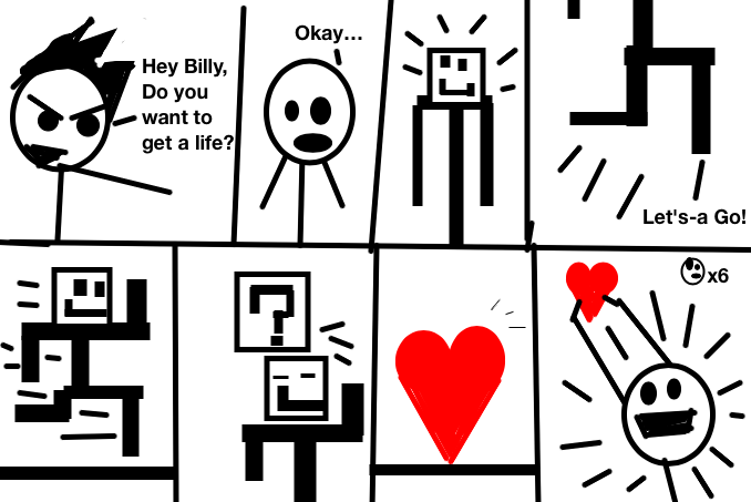 Collecting Lives | Comedy Comics Wiki | Fandom