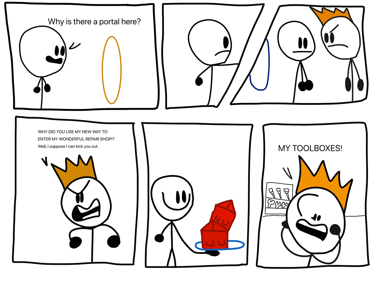 Teleport Shopping | Comedy Comics Wiki | Fandom