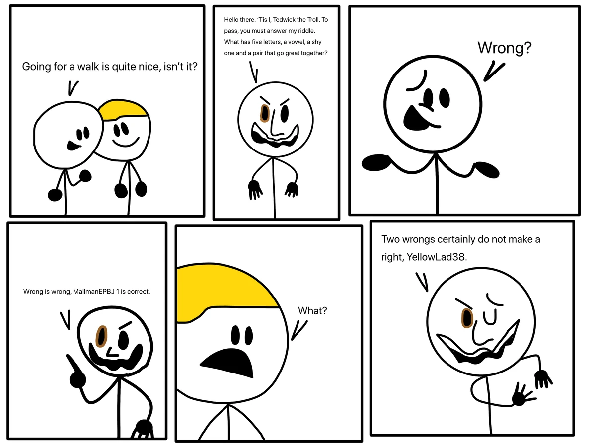 The Trolling Troll | Comedy Comics Wiki | Fandom