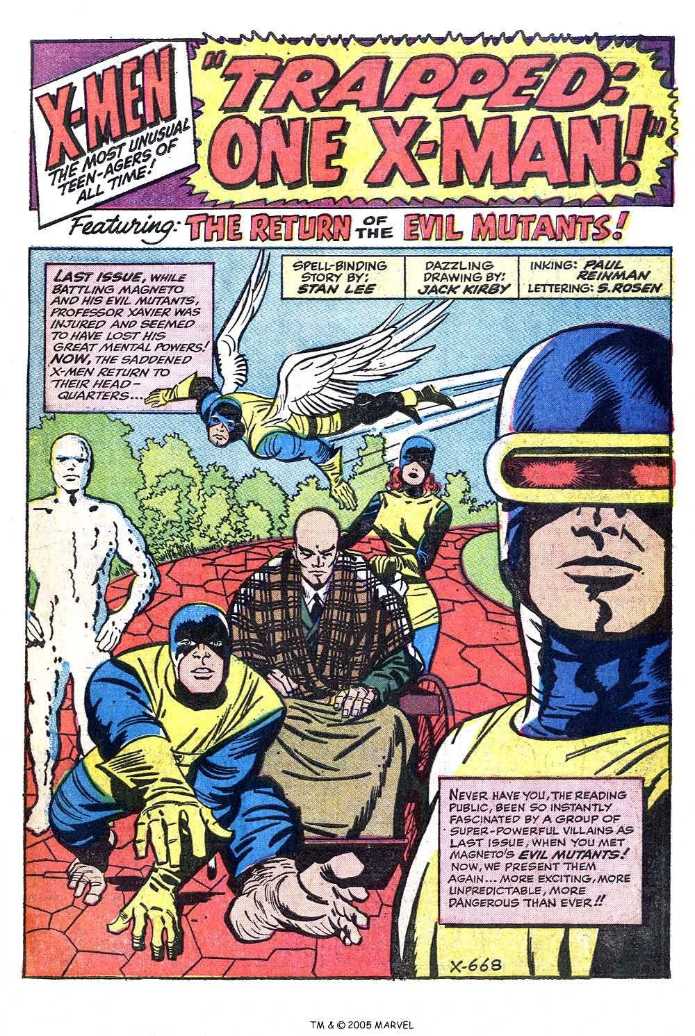 X-Men Vol 1 5 Gallery | Comic Book Art Wiki | Fandom