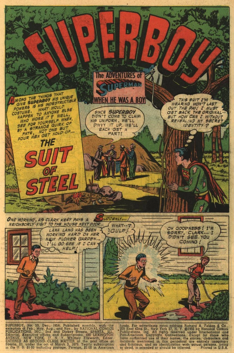 Superboy Vol 1 53 Gallery | Comic Book Art Wiki | Fandom