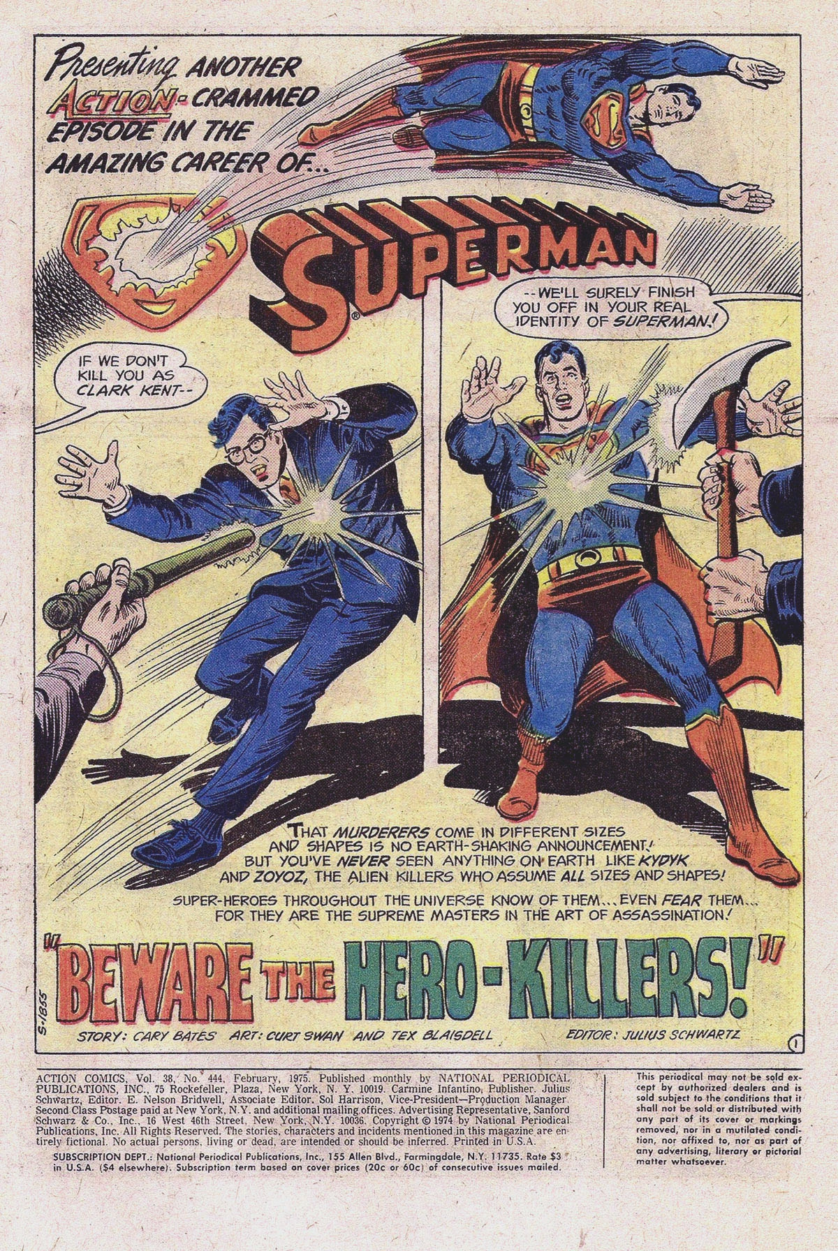 Action Comics Vol 1 444 Gallery | Comic Book Art Wiki | Fandom