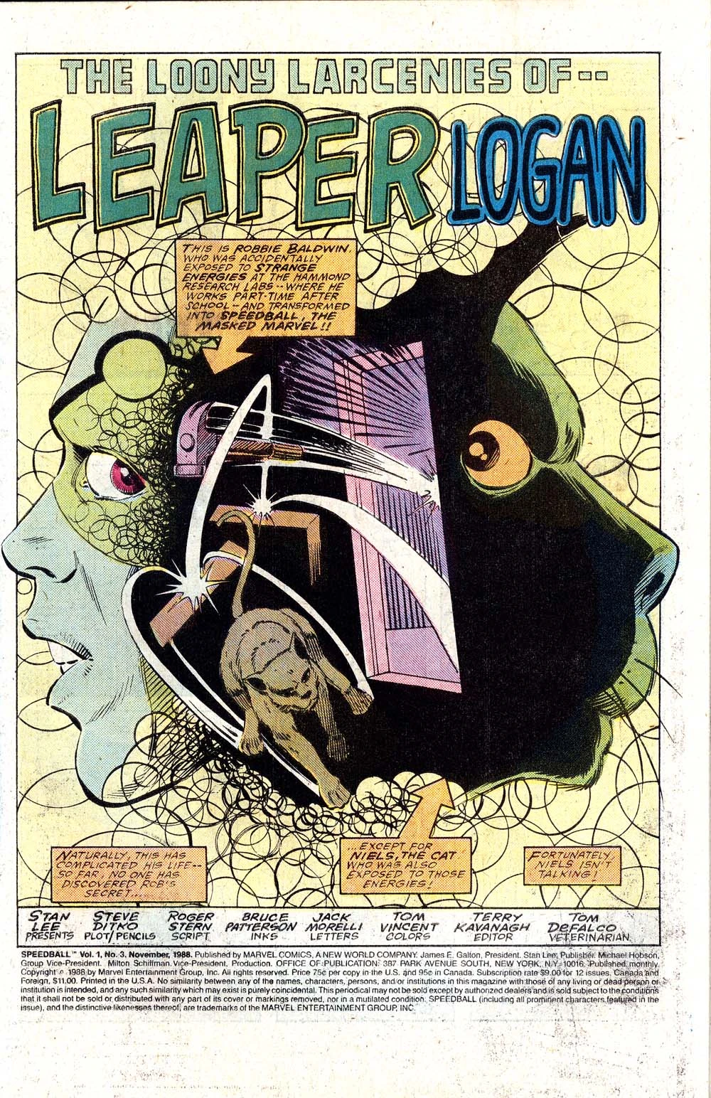 Speedball Vol 1 3 Gallery | Comic Book Art Wiki | Fandom