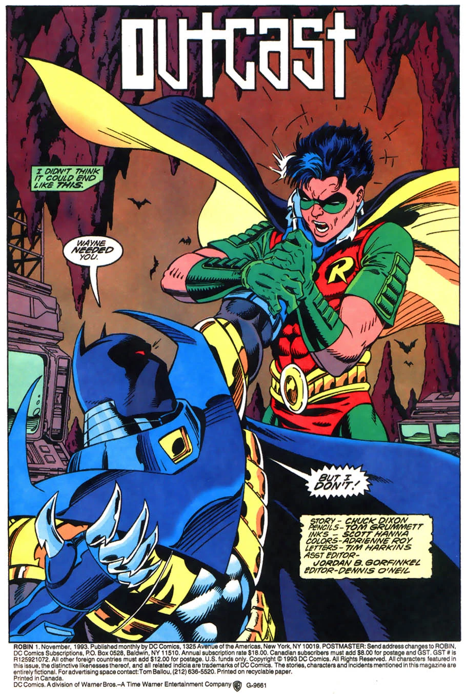 Robin Vol 1 Gallery | Comic Book Art Wiki | Fandom