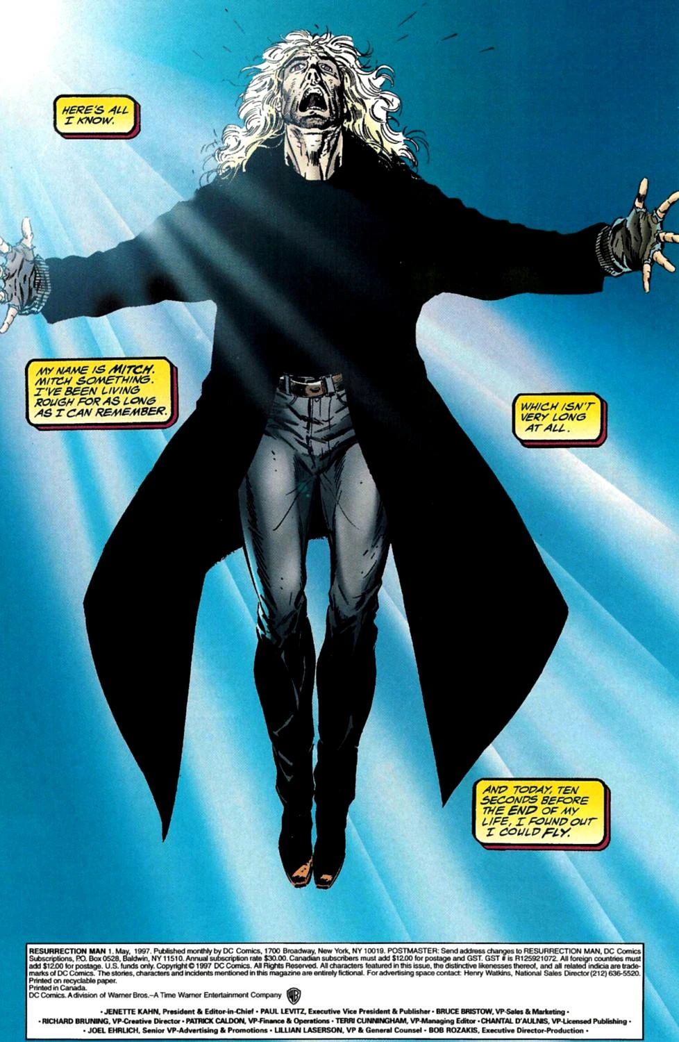 Resurrection Man Vol 1 1 Gallery | Comic Book Art Wiki | Fandom