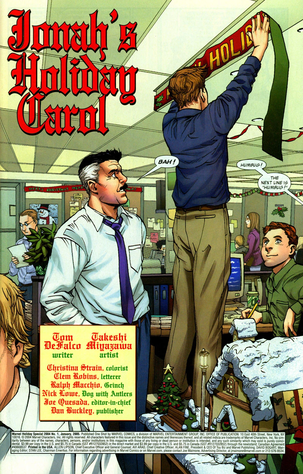 Marvel Holiday Special Vol 1 2004 Gallery | Comic Book Art Wiki | Fandom