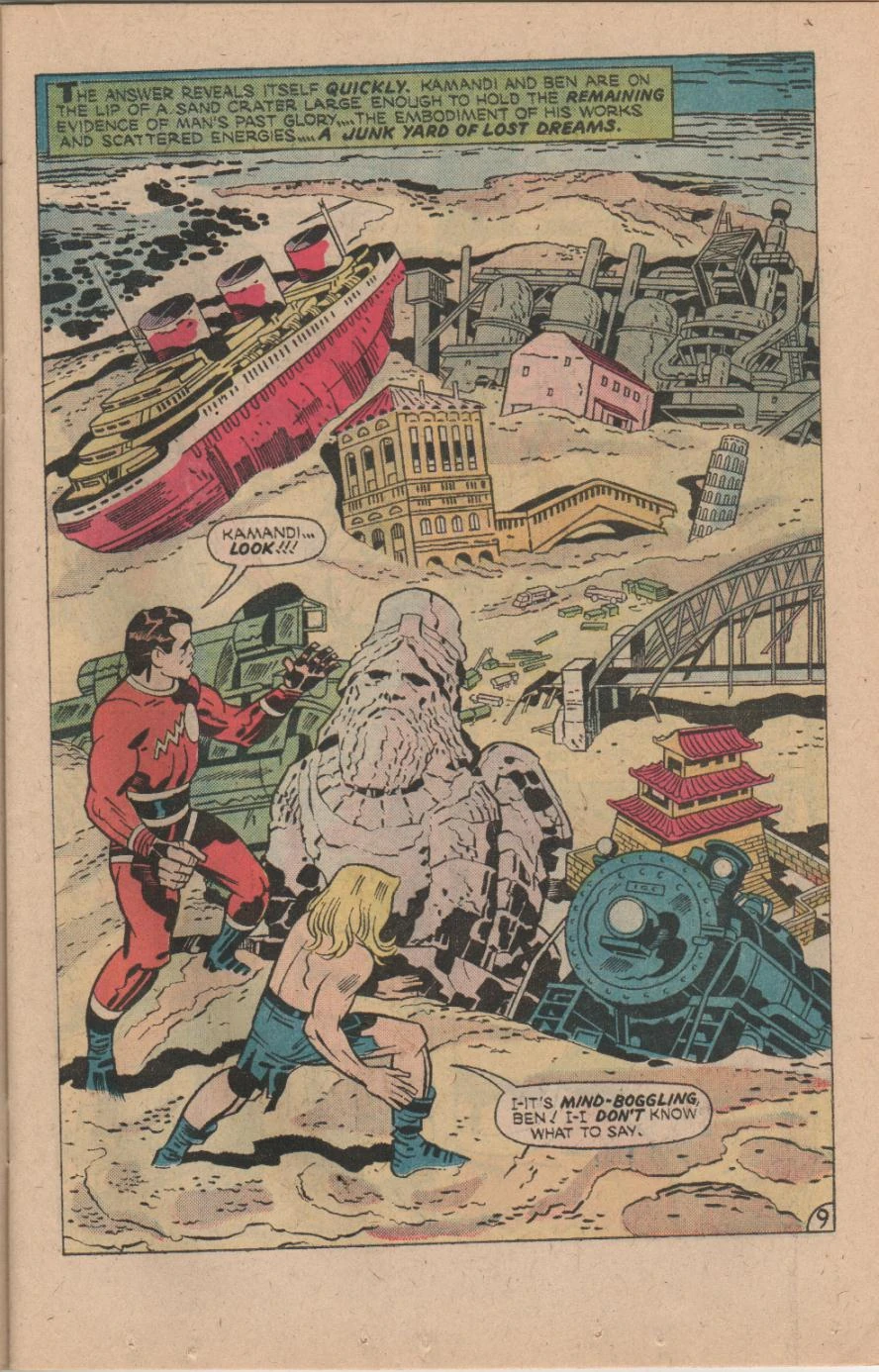 Kamandi Vol 1 30 Gallery | Comic Book Art Wiki | Fandom