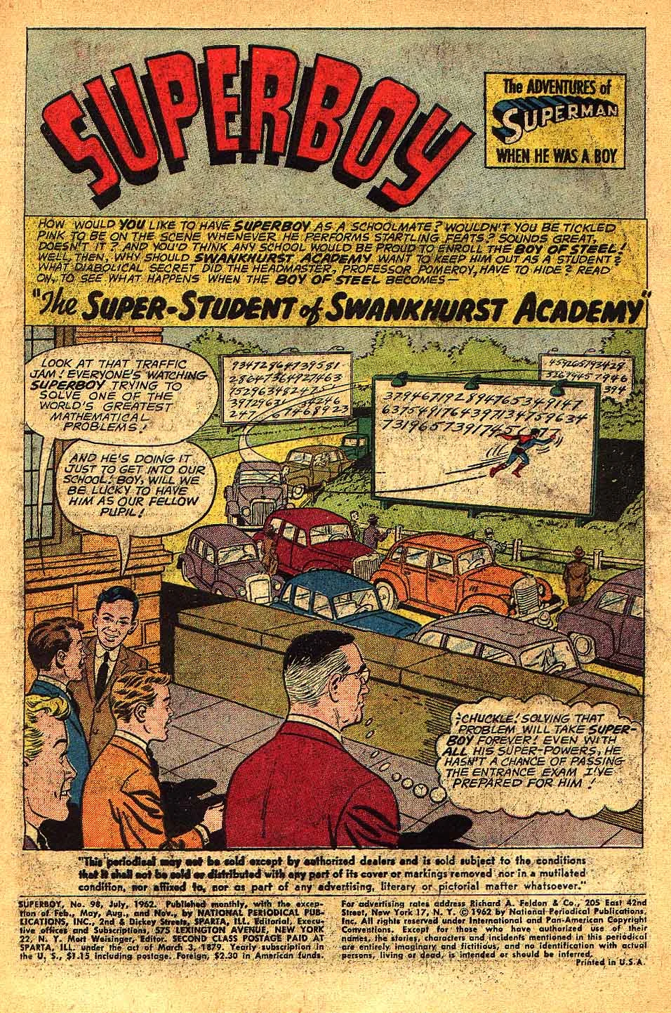 Superboy Vol 1 98 Gallery | Comic Book Art Wiki | Fandom