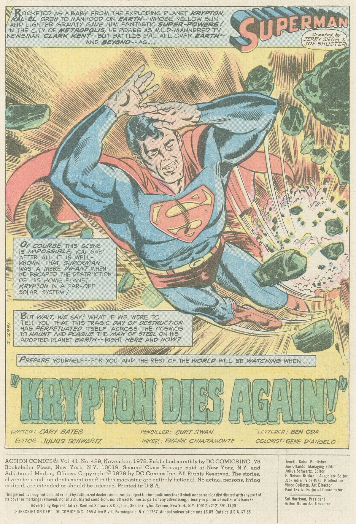 Action Comics Vol 1 489 Gallery | Comic Book Art Wiki | Fandom