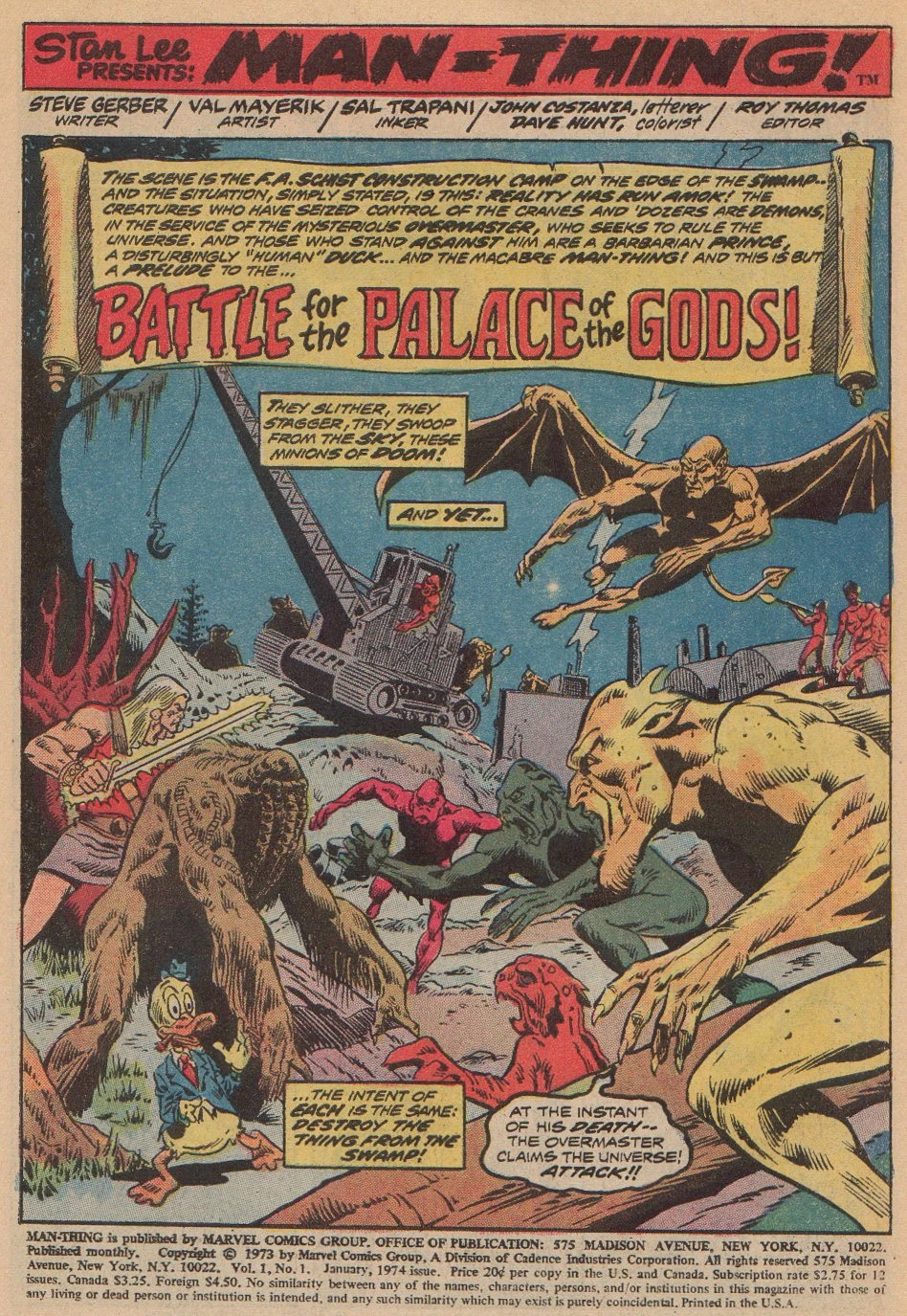 Man-Thing Vol 1 Gallery | Comic Book Art Wiki | Fandom