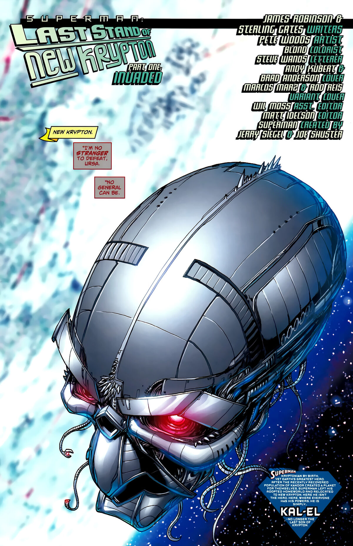 Superman Last Stand Of New Krypton Vol 1 Gallery Comic Book Art Wiki Fandom