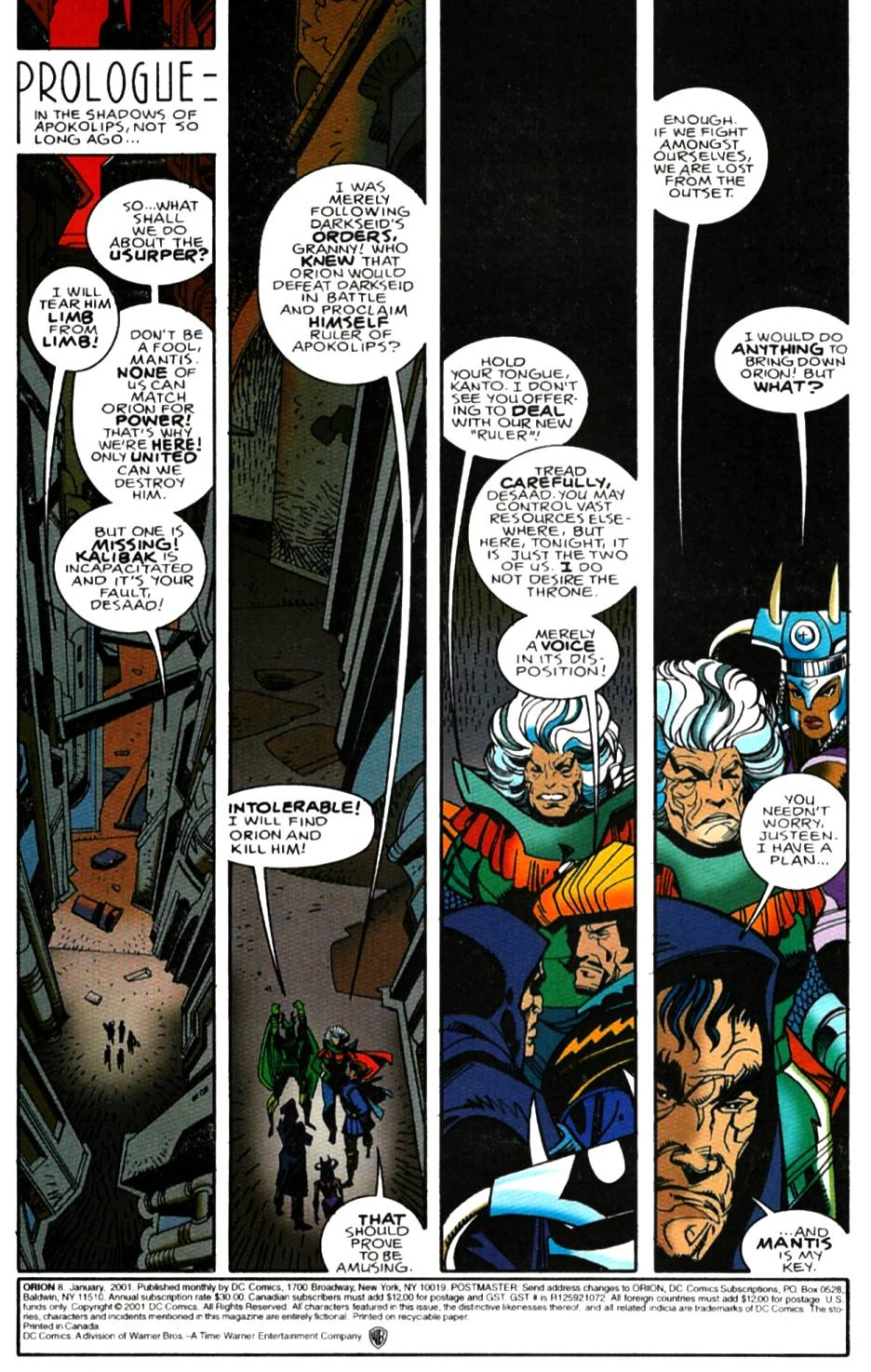 Orion Vol 1 8 Gallery | Comic Book Art Wiki | Fandom