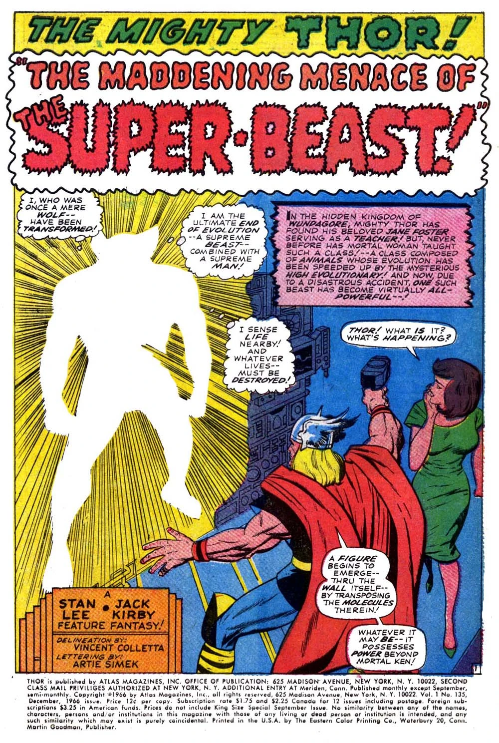 Thor Vol 1 135 Gallery | Comic Book Art Wiki | Fandom
