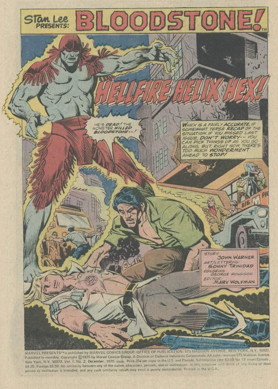 Marvel Presents Vol 1 2 Gallery | Comic Book Art Wiki | Fandom