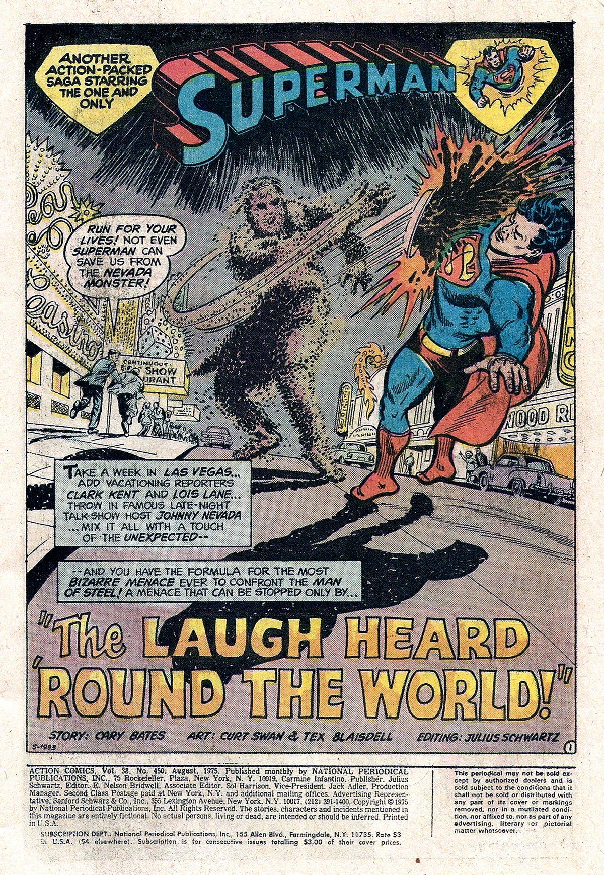 Action Comics Vol 1 450 Gallery | Comic Book Art Wiki | Fandom