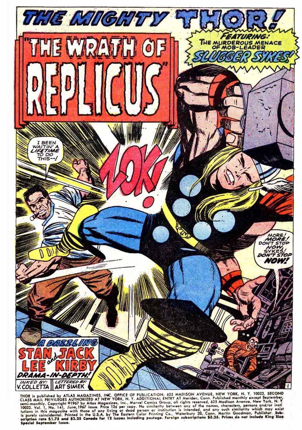 Thor Vol 1 141 Gallery | Comic Book Art Wiki | Fandom