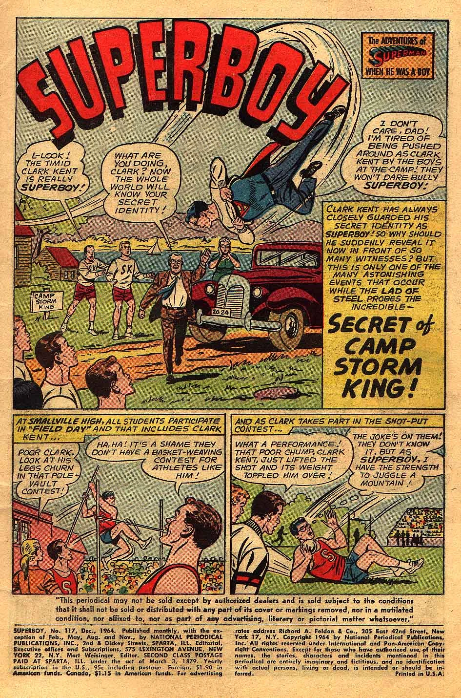 Superboy Vol 1 117 Gallery | Comic Book Art Wiki | Fandom