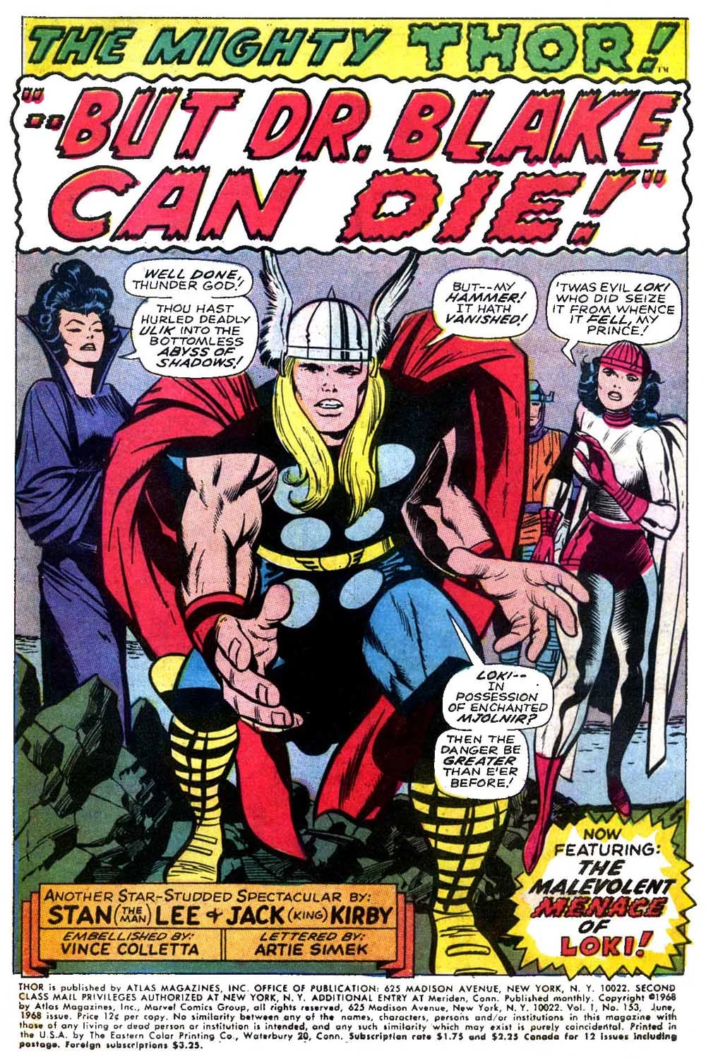 Thor Vol 1 153 Gallery | Comic Book Art Wiki | Fandom