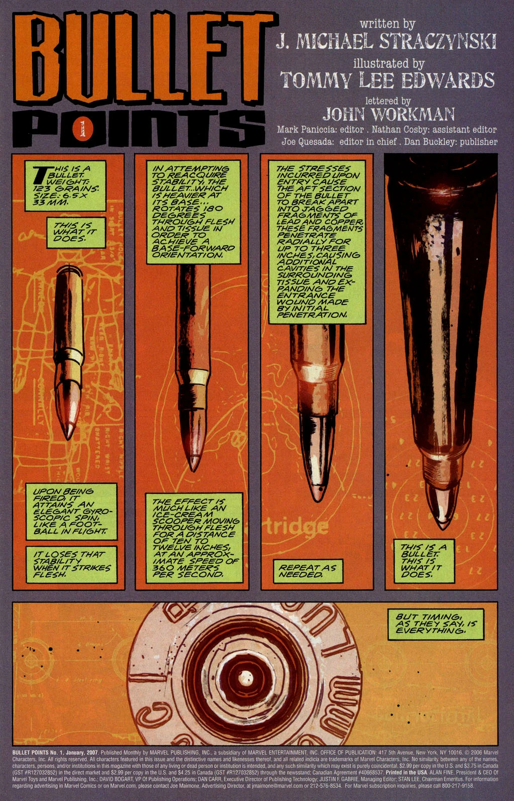 Bullet Points Vol 1 Gallery | Comic Book Art Wiki | Fandom