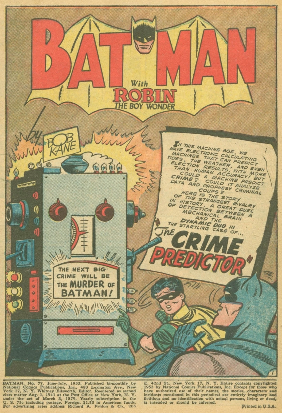 Batman Vol 1 77 Gallery | Comic Book Art Wiki | Fandom