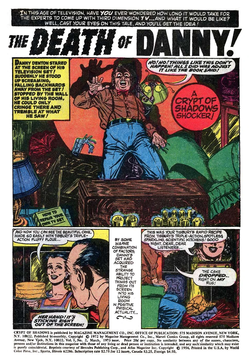 Crypt of Shadows Vol 1 2 Gallery | Comic Book Art Wiki | Fandom